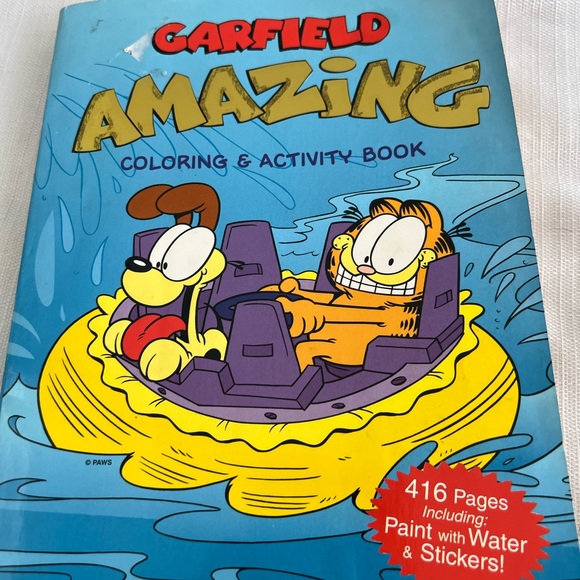 Office | Garfield Amazing Coloring Activity Book | Poshmark
